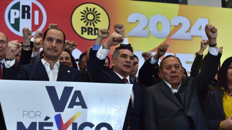 Pan Pri Y Prd Reviven Coalición Va Por México Para Elecciones De 2023 Y 2024 Ruta 135 