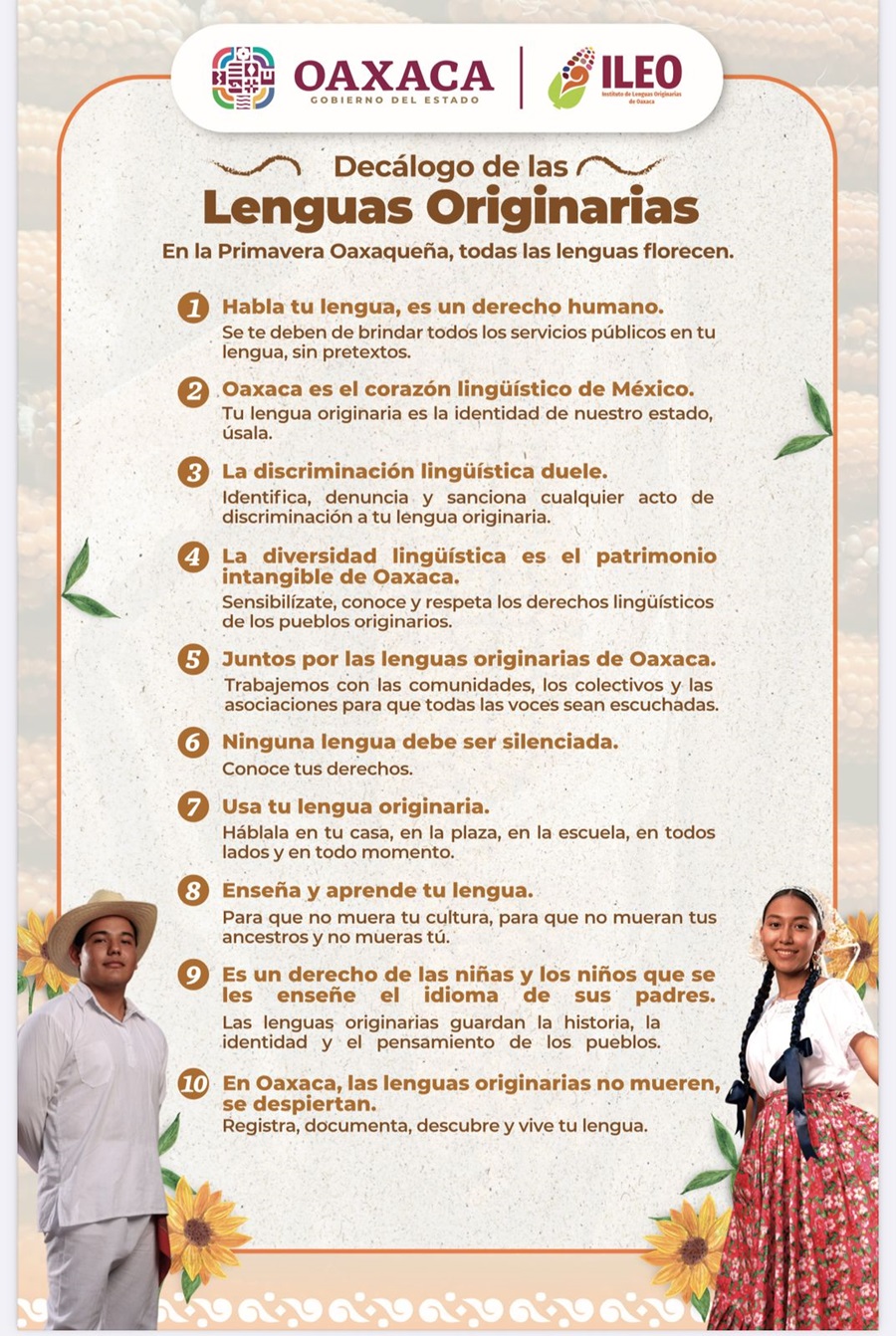 Presentan el Decálogo de las Lenguas Originarias de Oaxaca - Ruta 135 ...