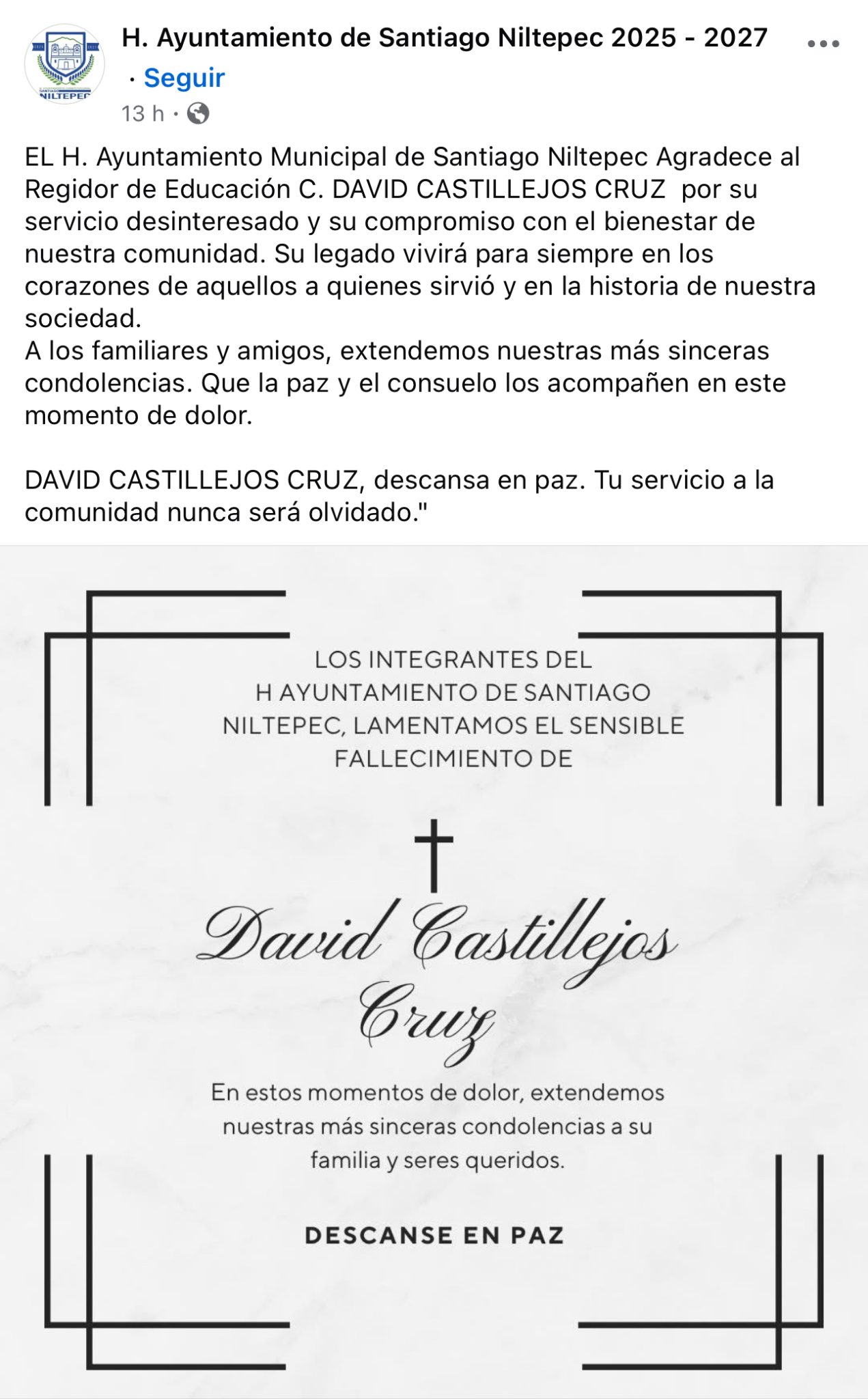 Asesinan a regidor de Santiago Niltepec, Oaxaca, cuando repartía ...