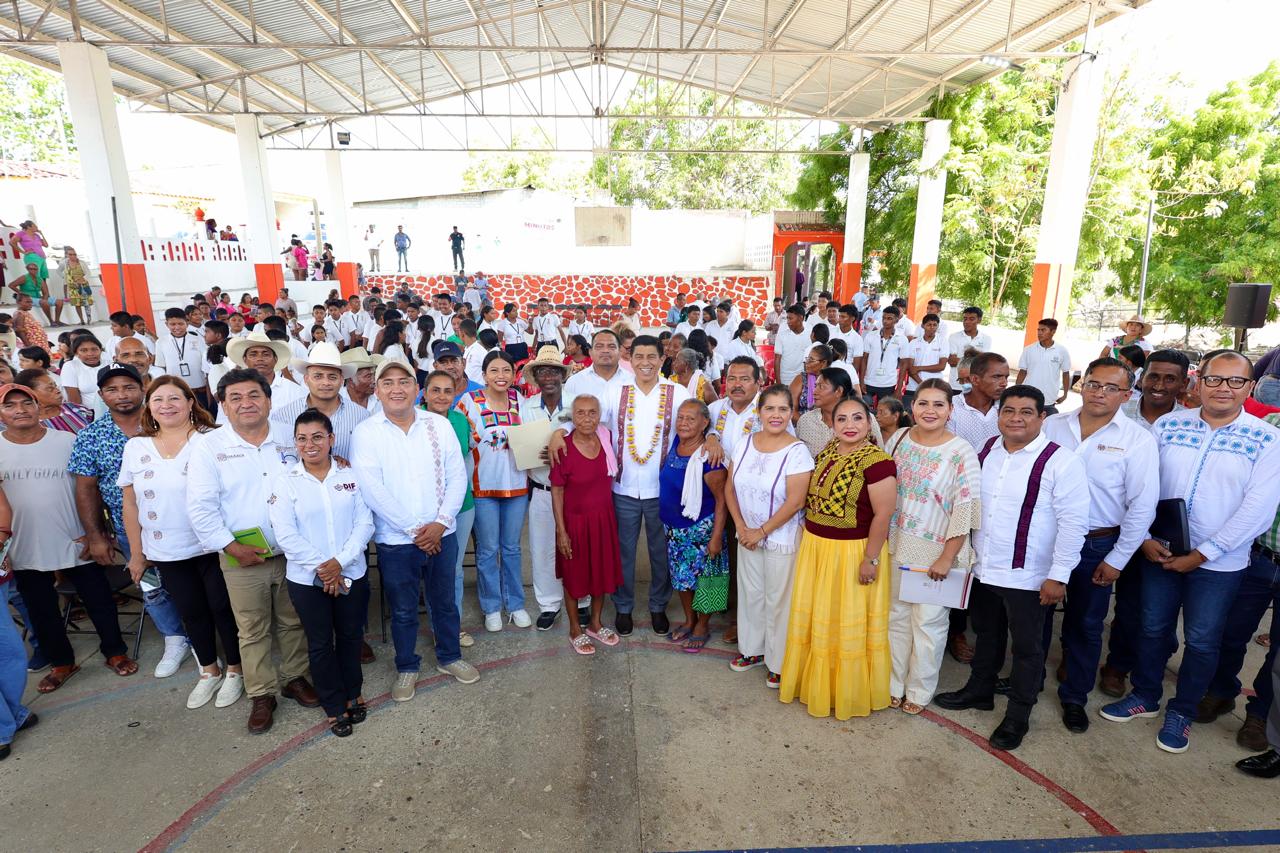 En San José Estancia Grande anuncia Salomón Jara obras y programas para la transformación - Ruta 135